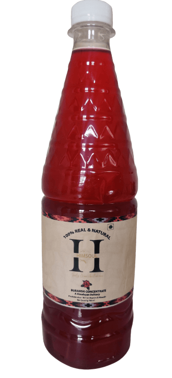 100% Natural Buransh Juice Concentrate - 750ml