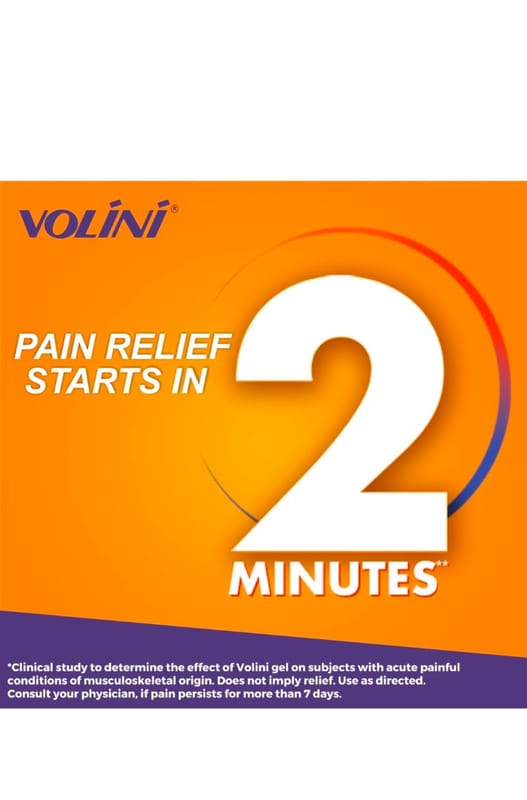 Volini Pain Relief Gel for Muscle, Joint & Knee Pain Gel by Sun ...