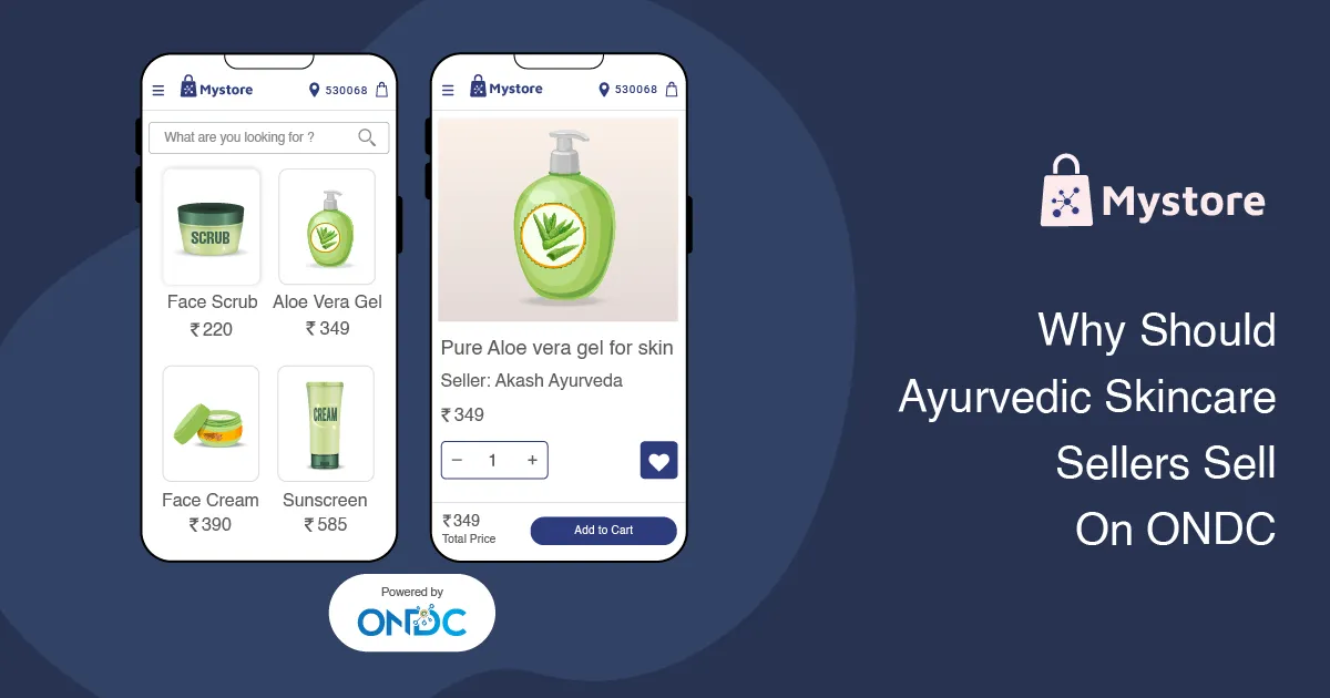Mystore - ONDC connected Marketplace