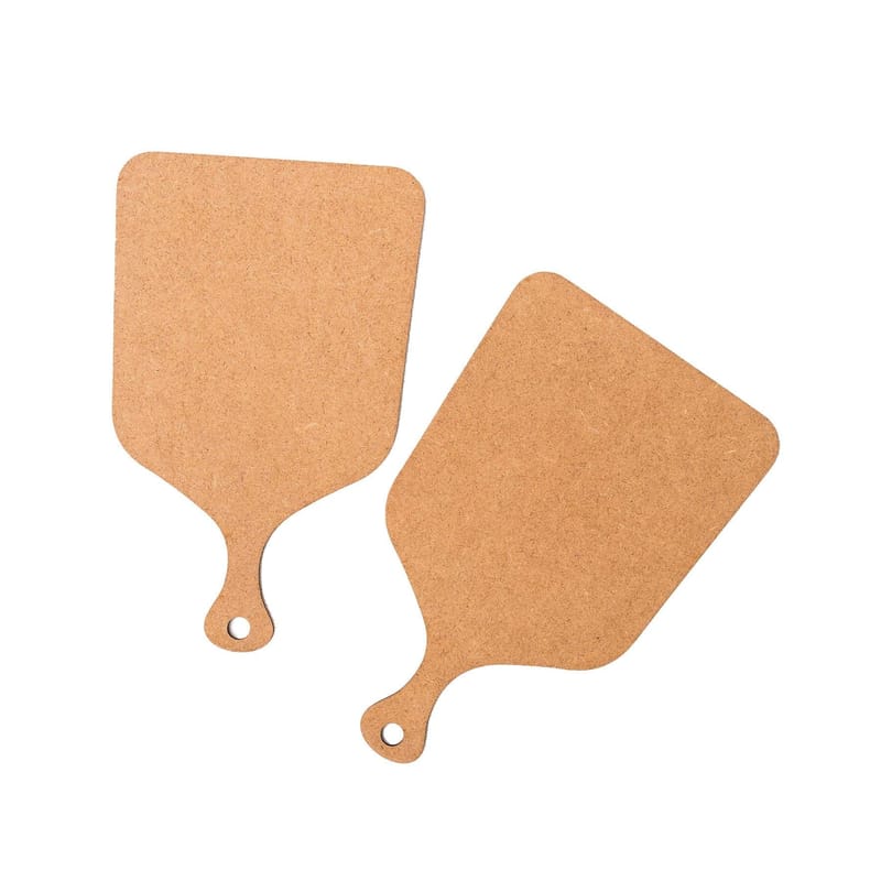 IVEI DIY MDF Board Cutouts - Chopping Board Shaped - DIY Set of 2