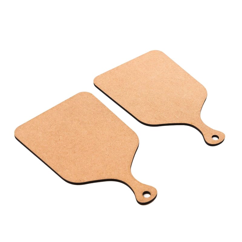 IVEI DIY MDF Board Cutouts - Chopping Board Shaped - DIY Set of 2
