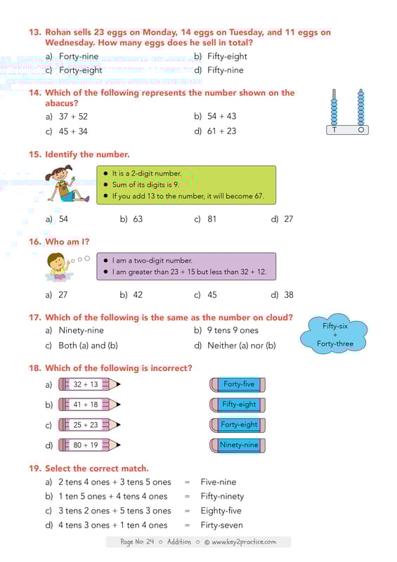 Maths Olympiad Test Papers Class 1 Maths Olympiad Test Papers Class 1