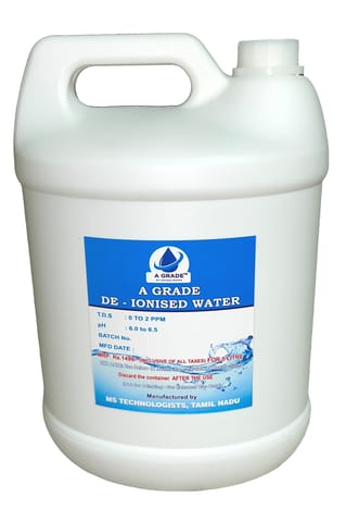 A GRADE DISTILLED WATER | H2O | Pure Di-Ionised Distilled Water For ...