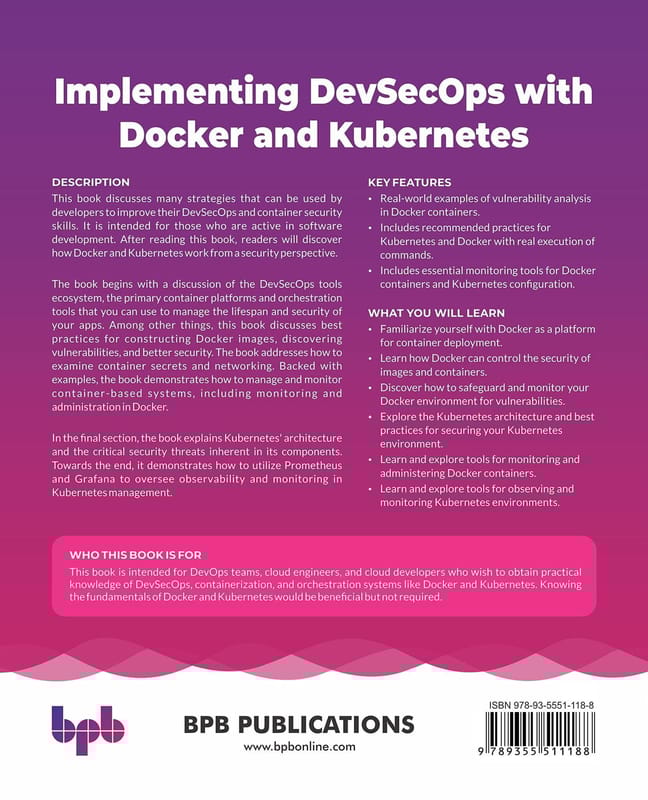 Implementing Devsecops With Docker And Kubernetes An Experiential