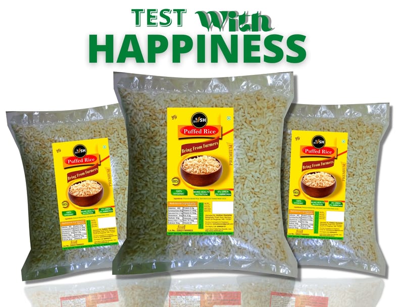 Sish Desi Super Lean 200g Puffed Rice - Crunchy, Healthy, and Delicious ...