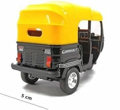 Mehtab Auto Rickshaw Toy for Kids Pull Back Action Mini Auto Rickshaw ...