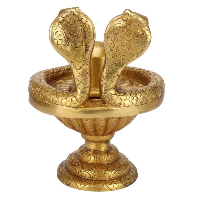 ARTVARKO Brass Shiva Shivling Idol with Naag Nagin Couple Family for ...