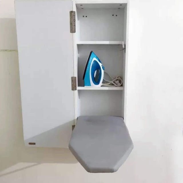 Foldable Wall Mounted Ironing Table With Storage