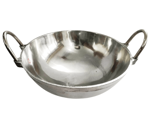 NAAYAGI - INDOLIUM / INDALIUM KADAI - 12 INCH, 3.5 TO 4 LITRE FOR ...