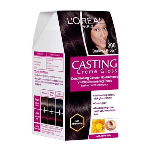 Loreal Hair Color Chart Casting
