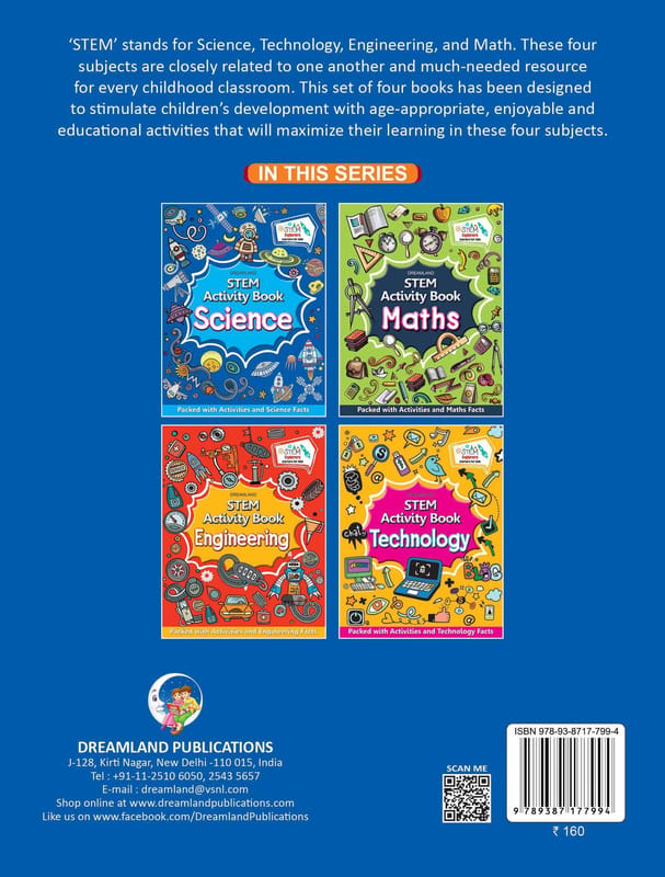 Science - STEM Activity Book for Children Age 6-12 years - Packed with ...