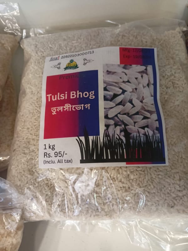 Pure Aromatic scented Rice-Tulshi Bhog Rice