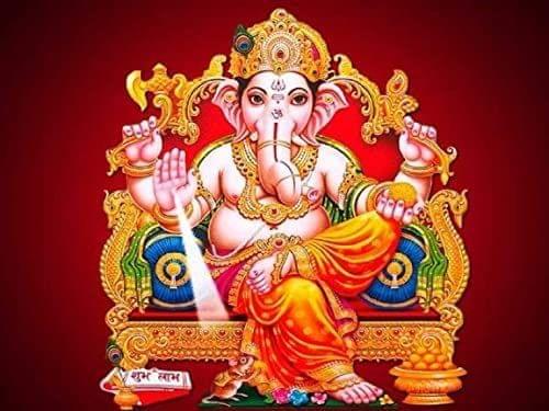 APM Ganpati Wall Sticker/Ganpati Bappa Fully Waterproof Vinyl Sticker ...