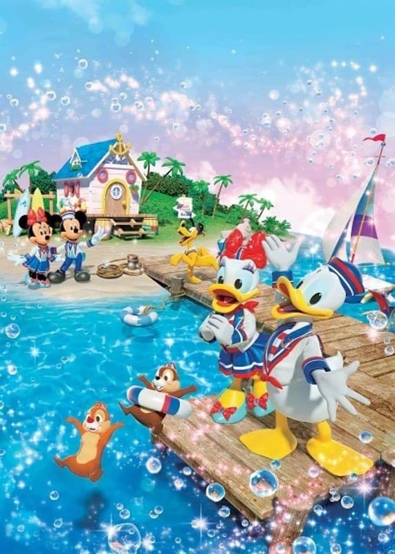 APM Kids Mickey Mouse Cartoon Wall Sticker Fully Waterproof Vinyl ...