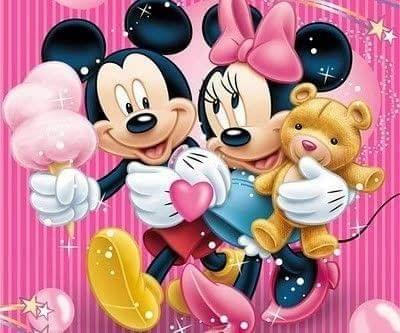 APM Kids Mickey Mouse Cartoon Wall Sticker Fully Waterproof Vinyl ...