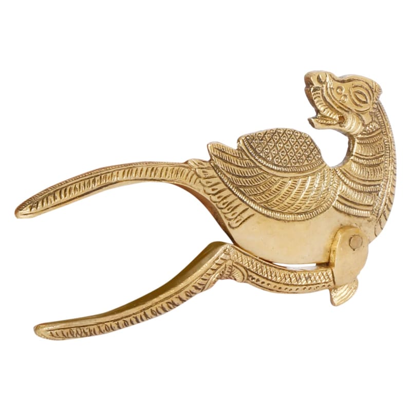 ARTVARKO Brass Peacock Nut Supari Cutter/Sudi/Sarota Cracker Akhrot ...
