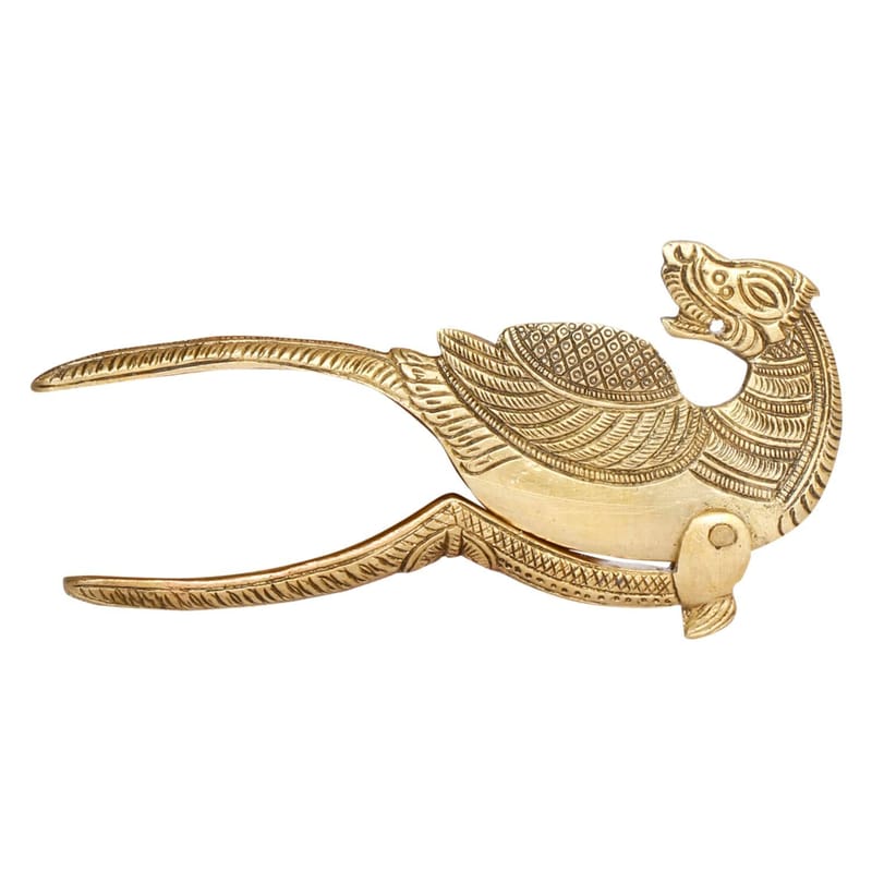 ARTVARKO Brass Peacock Nut Supari Cutter/Sudi/Sarota Cracker Akhrot ...