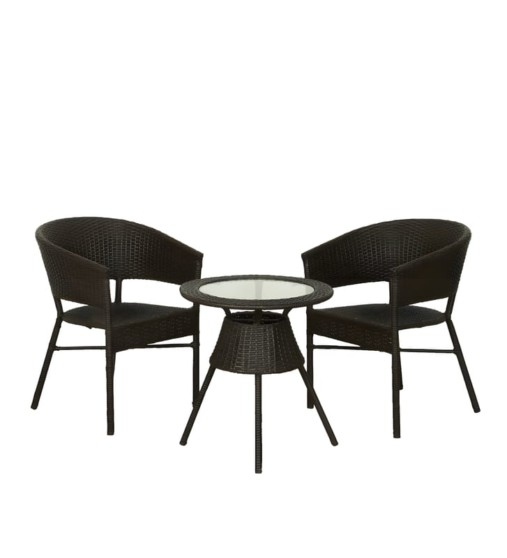 OUTDOOR PATIO SEATING SET 2 CHAIRS AND 1 TABLE SET