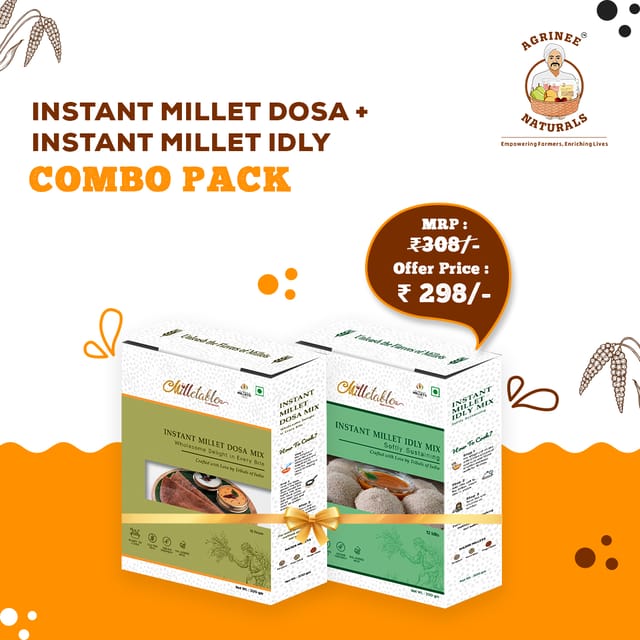 Instant Millet Idly+Dosa Mix Combo