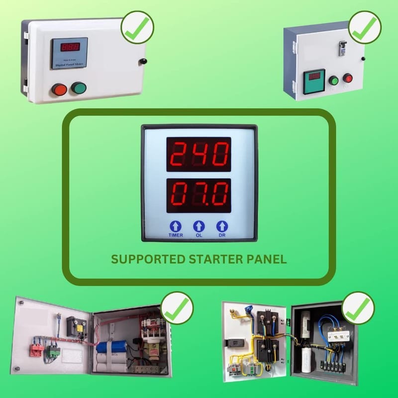 HAPPI Motor Protection Device With Dry Run, Overload, Overvoltage ...