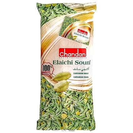 Chandan Mouth Freshener Elaichi Saunf 50 Sachets Pack | Rich in Anti ...