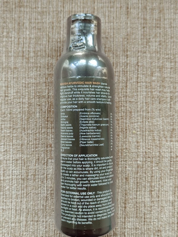 Mavish Anti-Dandruff Hair Wash