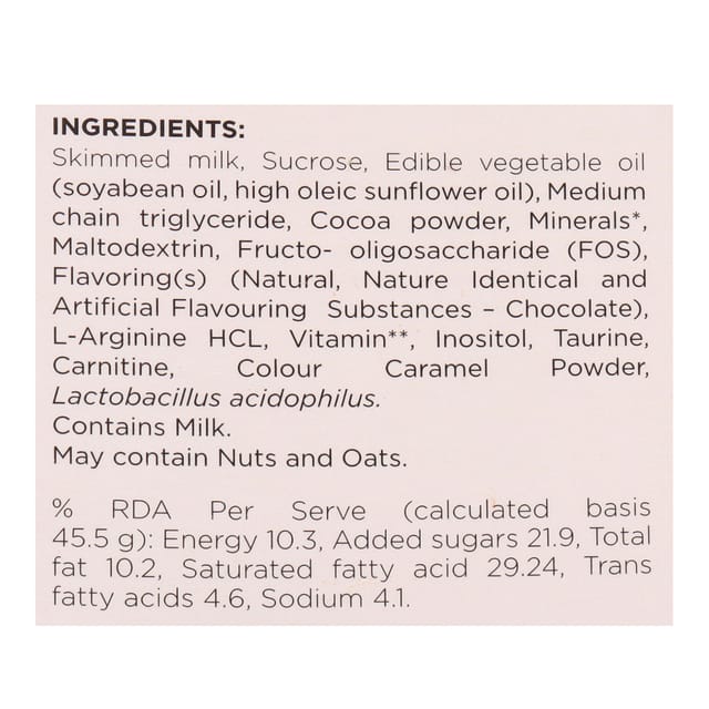 ChilRun Full 2+ Health and Nutrition Drink, Chocolate, 400g, Box. Total ...