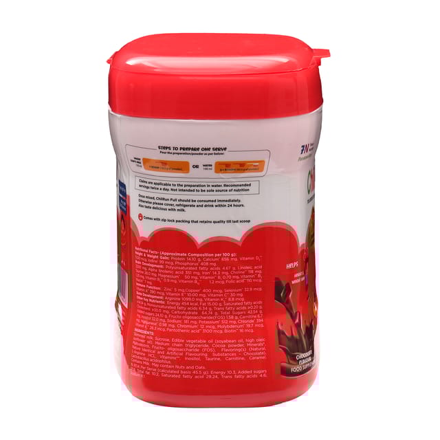 ChilRun Full 2+, Health and Nutrition Drink, Chocolate, 200g, Jar ...