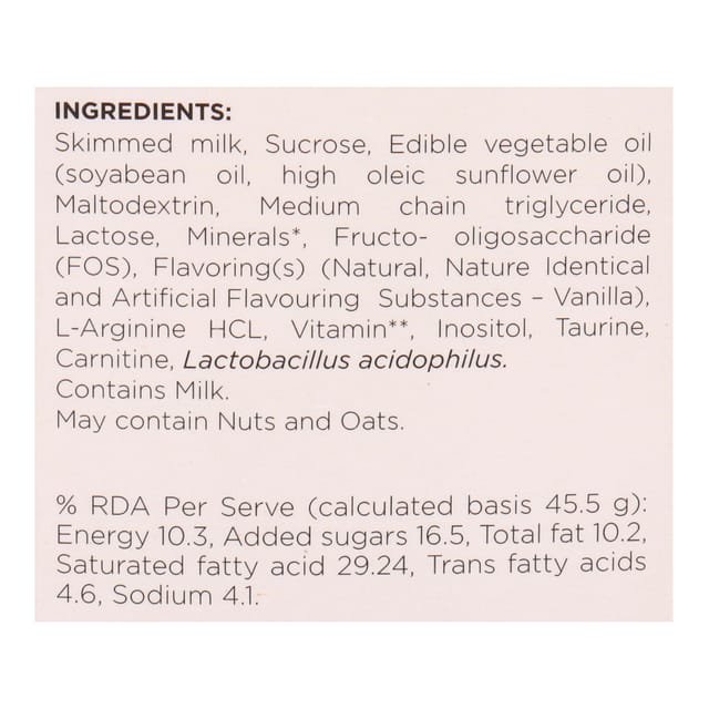 ChilRun Full 2+, Health and Nutrition Drink, Vanilla, 400g, Box. Total ...