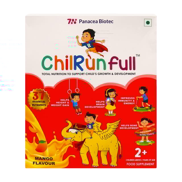 ChilRun Full 2+, Health and Nutrition Drink, Mango, 200g, Box. Total ...