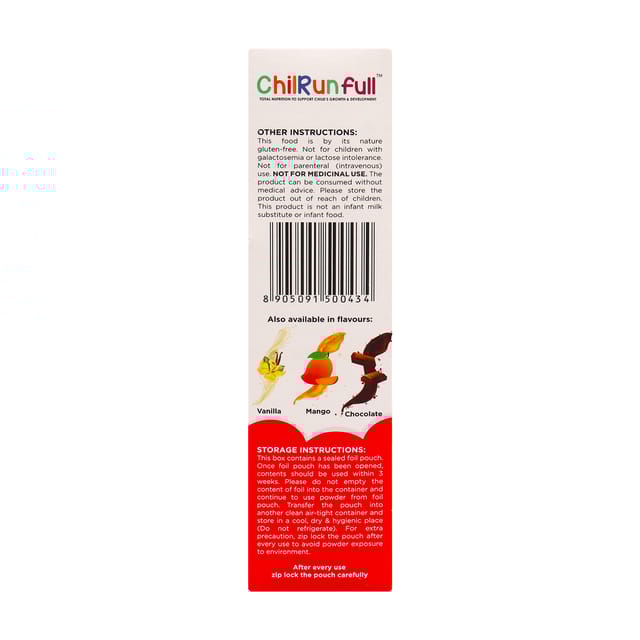 ChilRun Full 2+, Health and Nutrition Drink, Kesar Badam 200g, Box ...