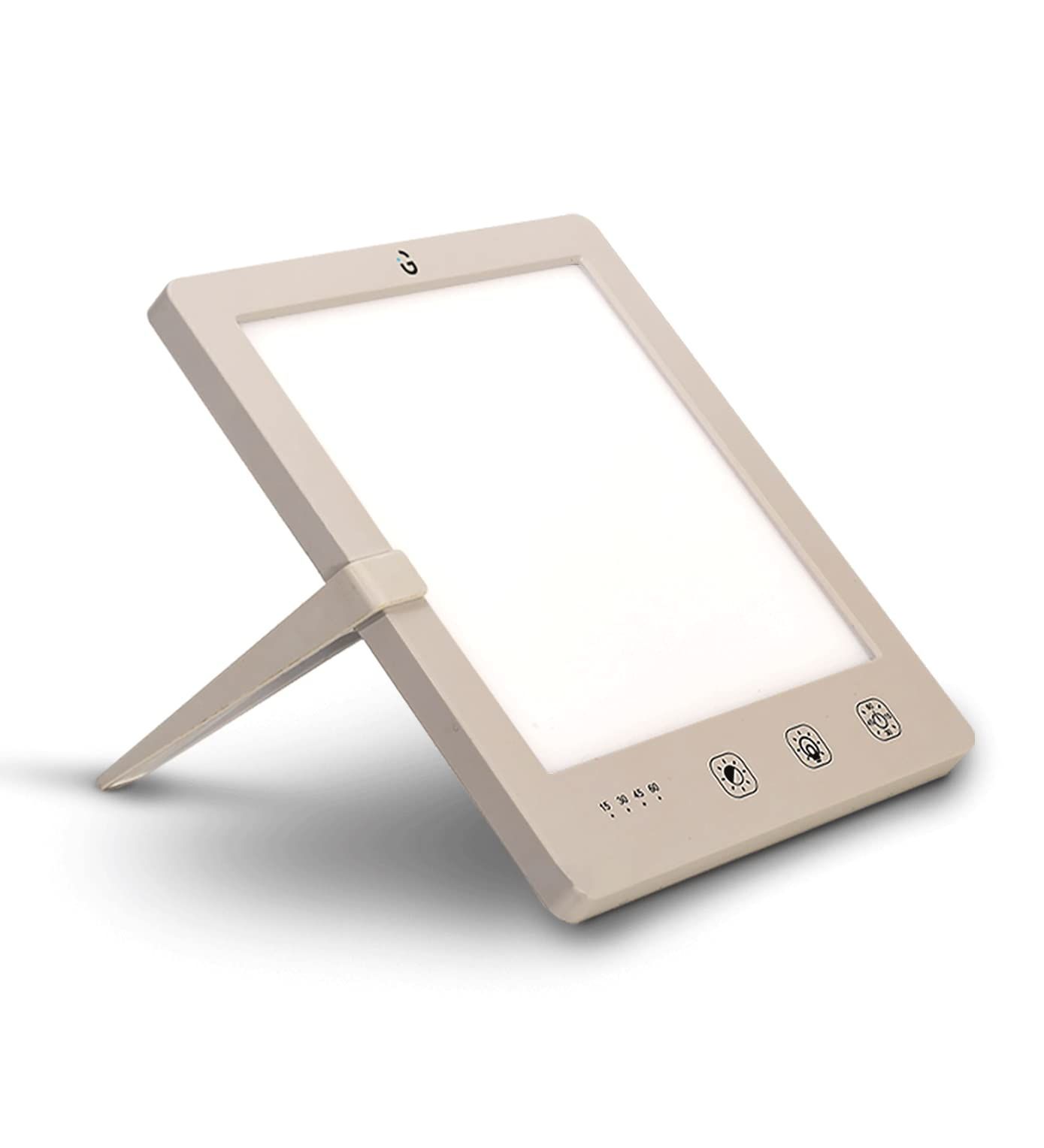 iGear Light Therapy Lamp, 10,000 Lux UV Free Sunlight Lamp with Touch ...