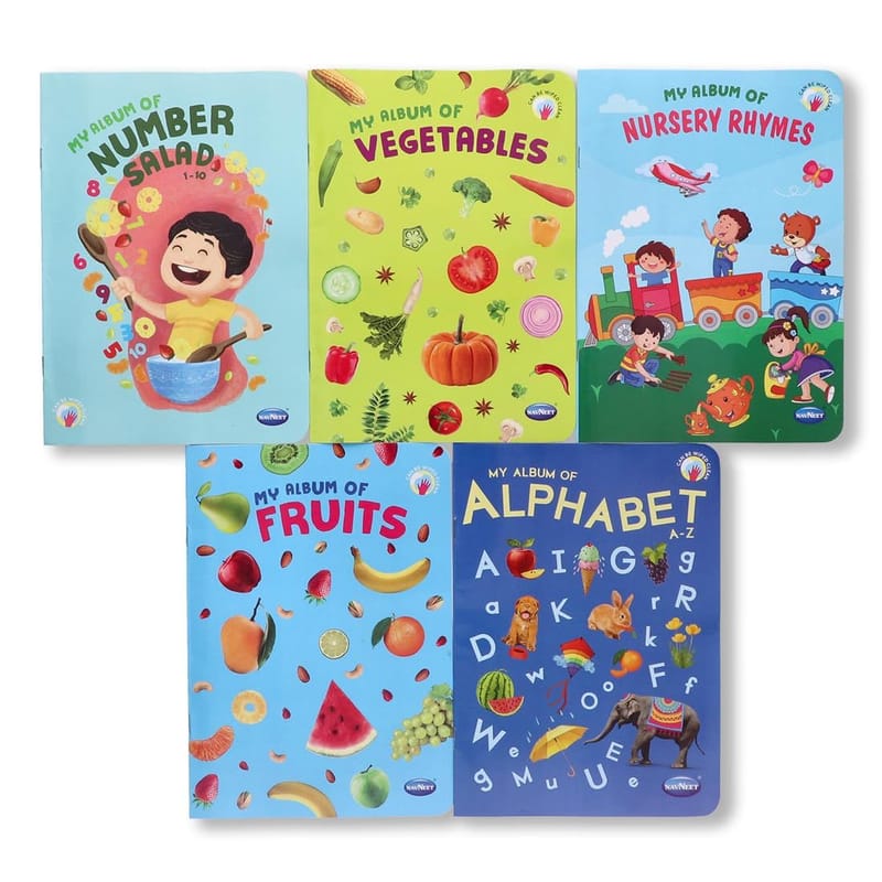 Navneet My Album Series Book for kids Set 2 - First Words Early ...