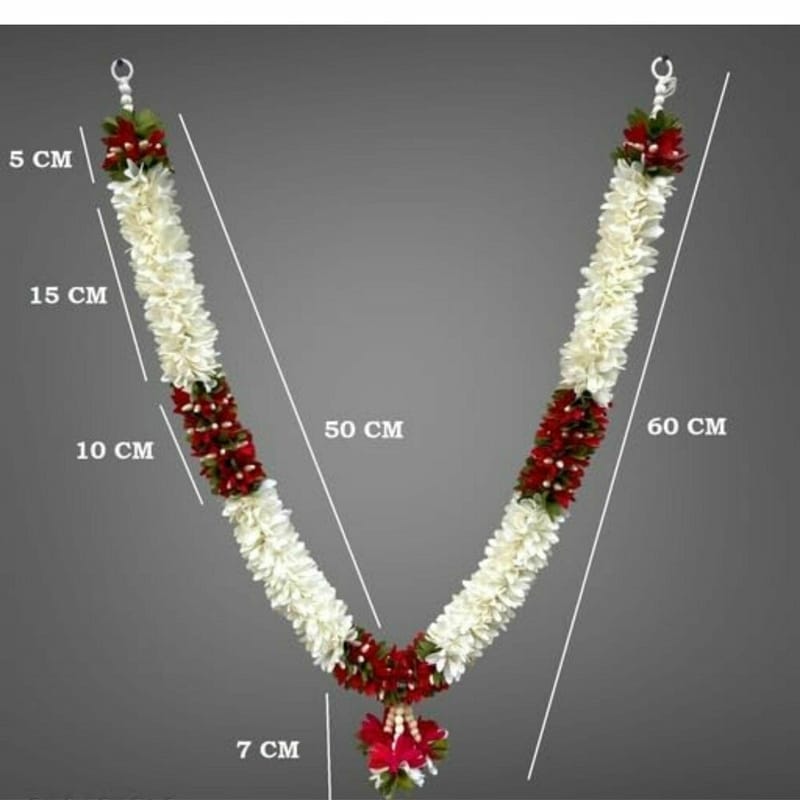 SHREE BALAJI ENTERPRISES Handmade Mala for Photo Frames and God Idols ...
