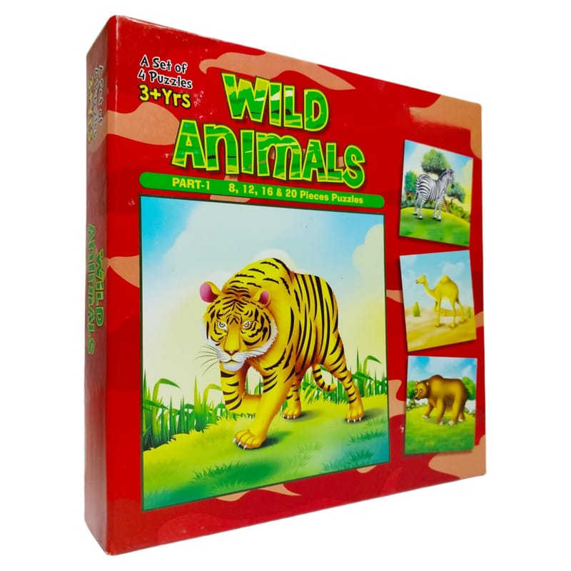 7AYS Educational Puzzle for Kids-Puzzle Set for Kids-A Set of 4 Jigsaw ...