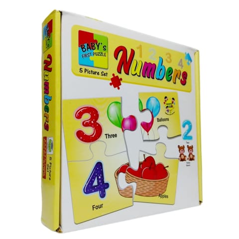 Baby's First Puzzle Set-Puzzle Set for Toddlers-A Set of 5 Jigsaw ...