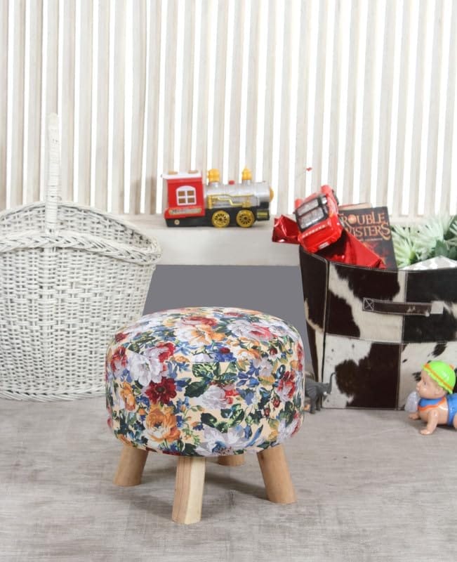 ShadowKart Ottoman Kids pouffe Stool for Small Baby Chair Study Stool ...