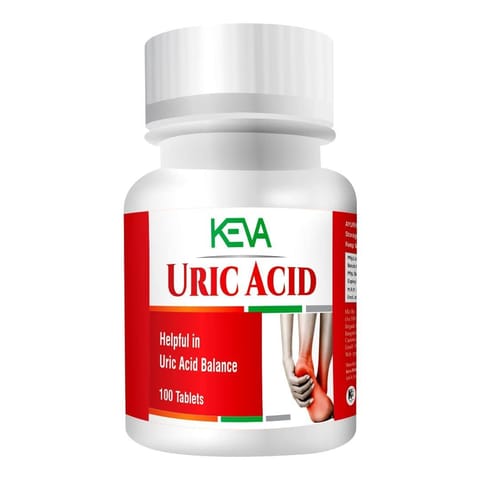 Keva Natural UA Tablets helps in Gout, Joint Pain Relief by Healthy ...