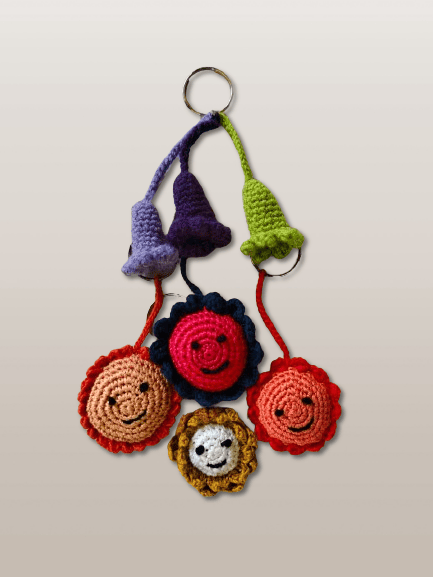 Handwoven - Woolen Keychain