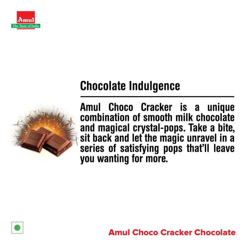 AMUL CHOCO CRACKER CHOCOLATE