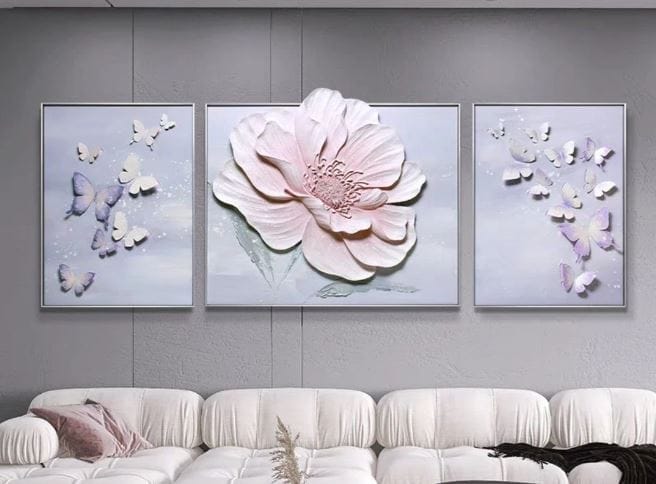 Luxury & premium flower 3D wall decor