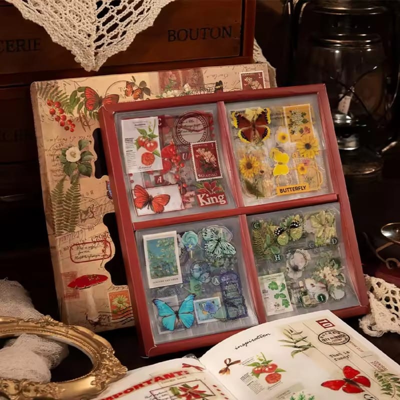 KTRS Enterprise Rivers Man Song Hand Account Sticker ins Style Retro ...