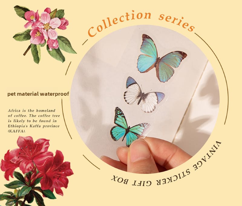 KTRS Enterprise Rivers Man Song Hand Account Sticker ins Style Retro ...