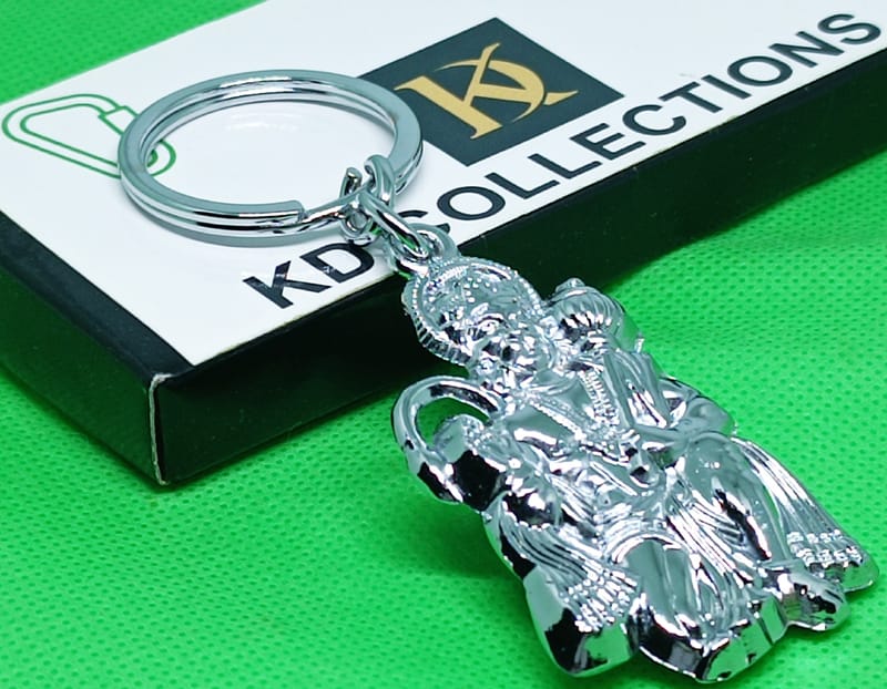 KD COLLECTIONS Bajrangbali Hanuman Keychain & Lord Shiva Shankar Mahadev Om Namah Shivay Trishul ...