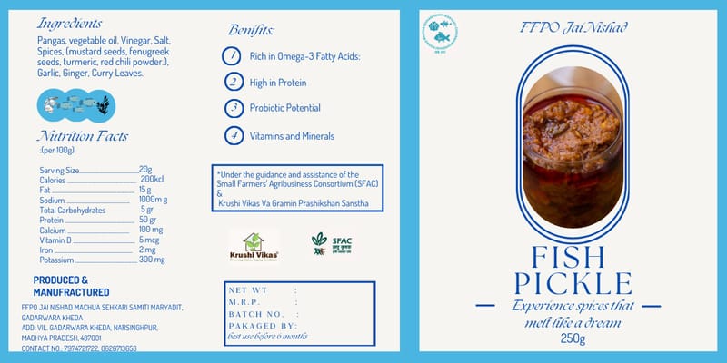 Fish Pickle - Homemade Fish Pickle - 250g