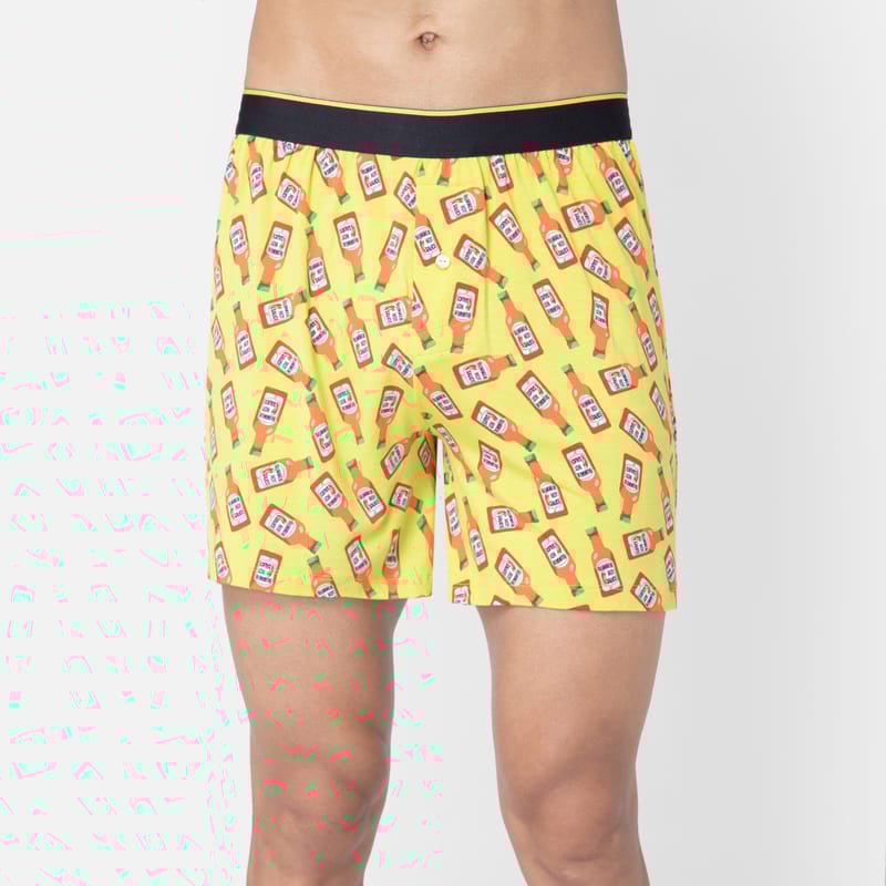Bummer Men's Printed Micro Modal Boxers Underwear | Ultra Soft ...
