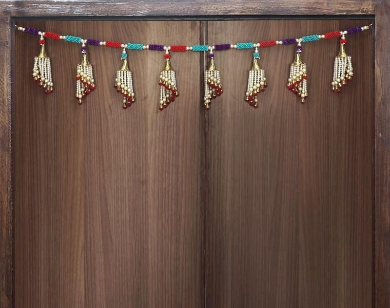 GardenBliss Multicolor Hanging Jhoomar Toran for Main Door Latest ...