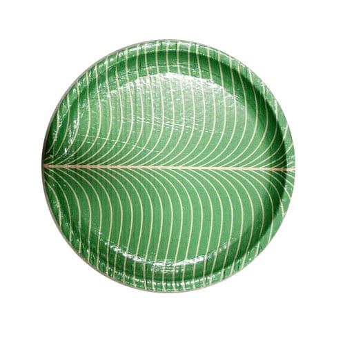 Green Buffet paper plates | Disposable and Eco-Friendly | 14 Inches ...
