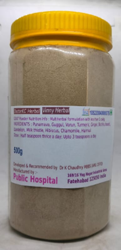 Acidity VH Herbal Supplement Powder 500g Jar