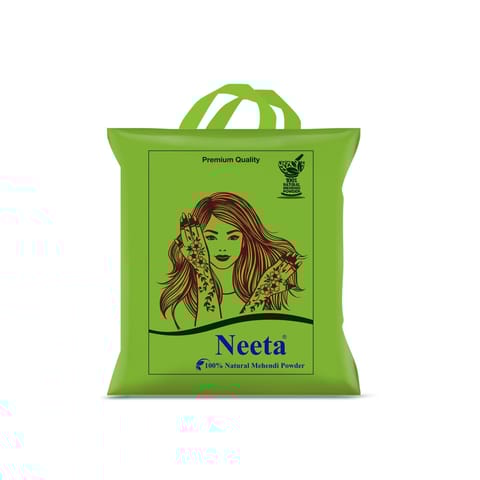 Neeta 100% Natural Mehendi Powder for Hair Colour 250g Pack of 4, Pure ...